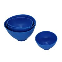 China Dental silicone mixing bowl Plaster plastic rubber mixing bowl for dental lab Dental Alginate Impression Material Powder for sale
