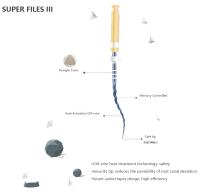 China Dental endo niti rotary files super III file for sale