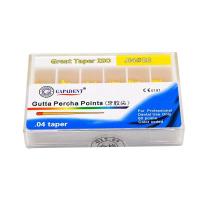 China Dental Endo Root Canal Consumables F1 F2 F3 F4 F5 Dental Material Supplier Gapadent Gutta Percha Points Absorbent Paper for sale