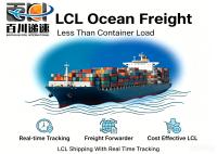 China Less Than Container Load LCL Ocean Freight Forwarder Real Time Tracking for sale