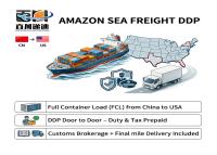 China 24/7 Multilingual Amazon FBA Fulfillment Door To Door DDP Service Real Time Tracking for sale