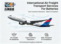 China International Air Freight Transport Services For Batteries Fast Customs Clearance for sale