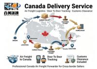 China Canada Delivery Service Air Freight Logistics Door To Door Tracking Customs Clearance for sale