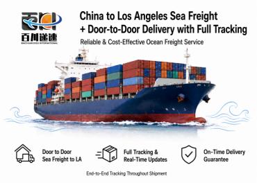China China To Los Angeles Sea Freight + Door-to-Door Delivery With Full Tracking  for sale