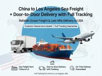 China China To Los Angeles Sea Freight + Door-to-Door Delivery With Full Tracking  for sale