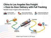 China China To Los Angeles Sea Freight + Door-to-Door Delivery With Full Tracking  for sale