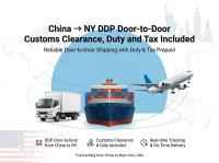 China China NY DDP Door-to-Door Customs Clearance Duty And Tax Included for sale