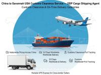 China China To Savannah USA Customs Clearance Service DDP Cargo Shipping Agent for sale