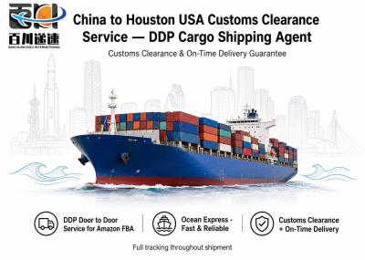 China China To Houston USA Customs Clearance Service DDP Cargo Shipping Agent for sale