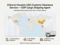 China China To Houston USA Customs Clearance Service DDP Cargo Shipping Agent for sale