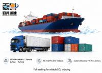 China China to Turkey TRGEM Gemlik Sea Freight LCL Service with All-in BAF / CAF Included for sale