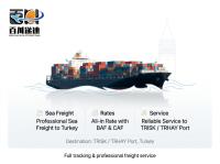 China Professional Sea Freight To Turkey TRISK / TRHAY Port All-in Rate With BAF / CAF Additional Charges Included for sale