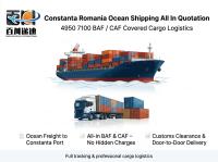 China Constanta Romania Ocean Shipping All In Quotation BAF / CAF Covered Cargo Logistics for sale