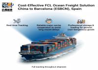 China Cost-Effective FCL Ocean Freight with 24/7 Multilingual Support and 30-45 Days Transit to Barcelona for sale