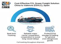China Cost-Effective FCL Ocean Freight with 24/7 Multilingual Support and 30-45 Days Transit to Valencia for sale
