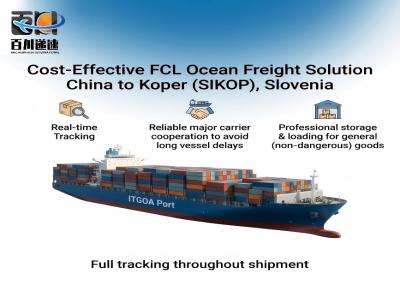China Cost-Effective FCL Ocean Freight with 30-45 Days Transit and 24/7 Multilingual Support to Koper for sale