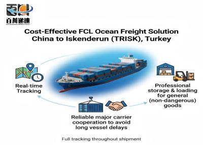 China Cost-Effective FCL Ocean Freight with 30-45 Days Transit and 24/7 Multilingual Support to Iskenderun for sale