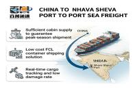 China China Direct to Navasheva Port Full Container Shipping Service for sale