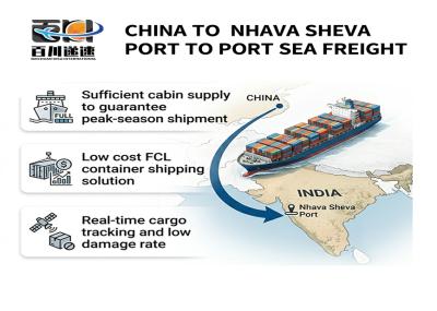 China China Direct to Navasheva Port Full Container Shipping Service for sale