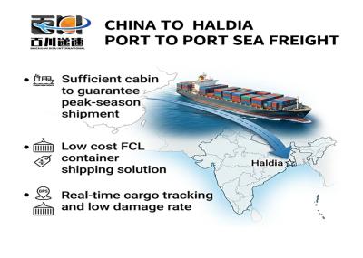 China Qingdao Direct Shipping to Haldia Port Container Shipping Service for sale