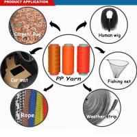 China Twist CLJ Polypropylene BCF Yarn Alkali Proof Anti UV For Carpet Rug Bulk for sale