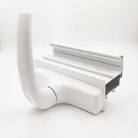 China Door And Window Casement Aluminium Handles WHITHE Colors Customizable for sale