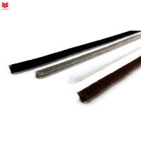 China Anti-Noise Door Weather Wool Pile Stripping Seal Groove Mohair Weather Strip with Insectproof Function for sale