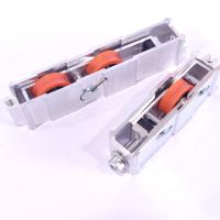 China BROWN High Load Bearing Door Window Roller For Aluminum and Zinc Alloy for sale