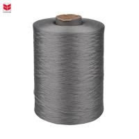 China 72F-130F Yarn Count CLJ 100% Polypropylene Siliconized Pp Bcf Yarn For Silicone Waterproof Eatherstrip Twist for sale