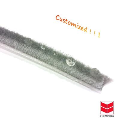 China Professional Mohair Weather Stripping for CLJ Professional Door and Window in Modern Design Apartment for sale