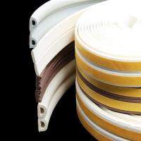 China Customized D Shape Self Adhesive Rubber Seal Door Window Weather Strip for Apartment Soundproofing for sale