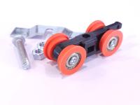 China Apartment Aluminum Profile Door Window Roller PVC Plastic Bearing Wheel Modern Design for sale