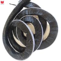 China CLJ Flexible Car Door Strip with Horse Hair 9*15mm Pile Height 3-25mm Width 3mm for sale
