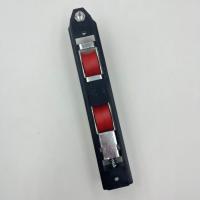 China BLACK Sliding Patio Door Rollers V Groove Aluminum Sliding Window Roller for sale
