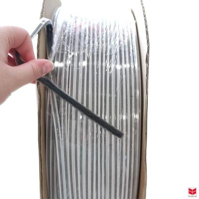 China Apartment CLJ Soft Straight Mohair Wool Pile Waterproof Door and Window Accessories Brush Seal Weather Stripping for sale