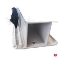 China Apartment CLJ Soft Straight Mohair Wool Pile Waterproof Door and Window Accessories Brush Seal Weather Stripping for sale