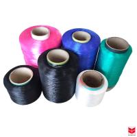 China Dyed Pp Monofilament Multifilament 2mm 3ply DTY BCF Polypropylene Yarn for Knitting Bags for sale