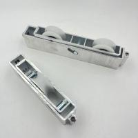 China Single Roller Aluminium Sliding Screen Window Pulley Customized For Apartment for sale