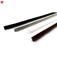 China Auminium Door and Windows Sunroof Waterproof Silicone Wool Pile Weather Strip Seal Adhesive for Sliding Door for sale