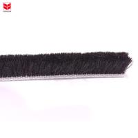 China CLJ Woven Brush Seal Wool Pile Weather Strip For Pet Door Seal With Straight Fur Apartment for sale