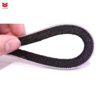 China CLJ Woven Brush Seal Wool Pile Weather Strip For Pet Door Seal With Straight Fur Apartment for sale