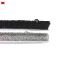 China 3-25mm Pile Height CLJ Aluminum Window Weather Strip Wool Pile For Doors Windows for sale