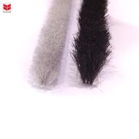 China Waterproof Pp Weather Bar Door Wool Pile Weather Strip Modern Design Style for sale