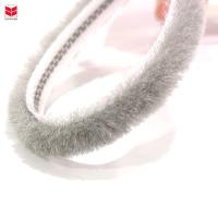 China Waterproof Pp Weather Bar Door Wool Pile Weather Strip Modern Design Style for sale