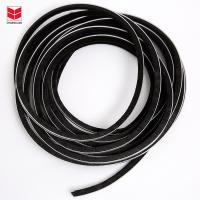 China Waterproof Silicone Wool Pile Weather Strips Sealing Strip for Doors and Windows Function for sale