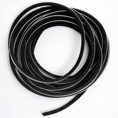 China Self-Adhesive Aluminum Door And Window Silicone Wool Weather Strip for sale