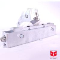 China Aluminium Door Accessories Sliding Door And Window Roller With Black Frame And Zinc Alloy for sale