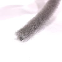 China Aluminum Door and Window Draught Excluder Weather Sealing Strips with 100% PP Material in Black/Gray/Brown/White/Other for sale