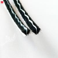 China 3-50mm Width Fin Wool Pile Window Woven Seal Strip Brush Pile Weather Strip with 3-25mm Pile Height and Modern Design for sale