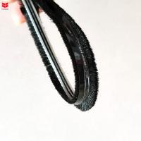China 3-50mm Width Fin Wool Pile Window Woven Seal Strip Brush Pile Weather Strip with 3-25mm Pile Height and Modern Design for sale